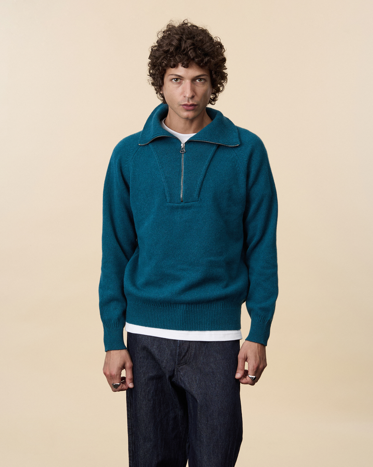 Cashmere Zip-Up Collar - Unisex | Knitwear – Tricot
